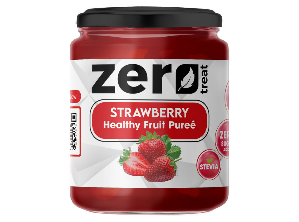 Zero treat - Strawberry Puree 180gm | Nutrifits